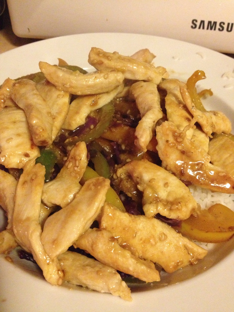 Fresh Bell Pepper Stir Fry | hungry and fit